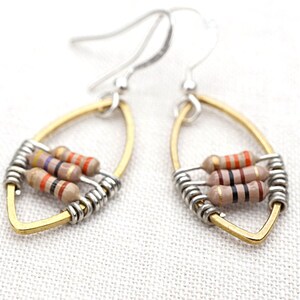 Tech Computer Earrings Wearable Technology Techie Petite Resistors ...
