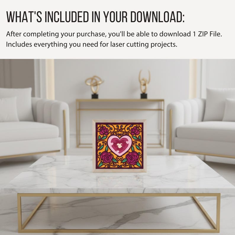 3D Valentine Heart Light Box SVG | Valentines Day Shadow Box SVG | Love ...