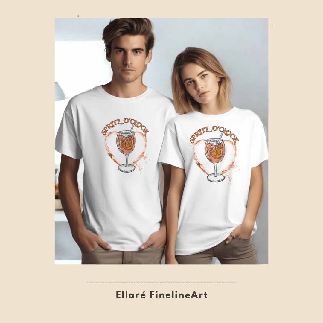 Spritz O’clock Unisex Shirt | Italian Spritz Cocktail | Party T-shirt ...