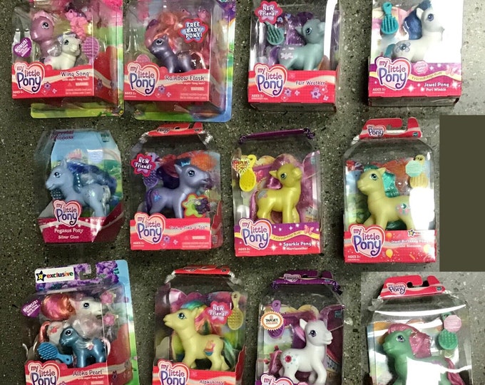 My Little Pony G3 Jewel Pony, Ponies With Vehicles, Fair Weather Wing ...