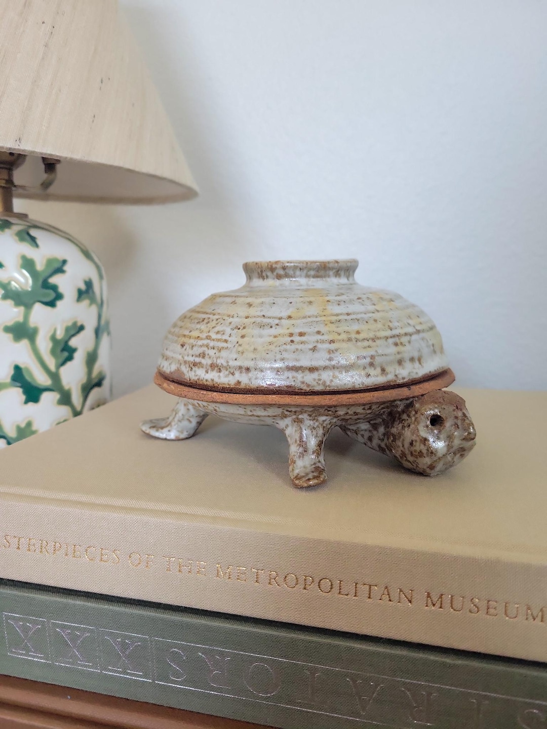 Ceramic Turtle Catchall & Garlic Keeper | Wabi Sabi Jewelry Holder ...