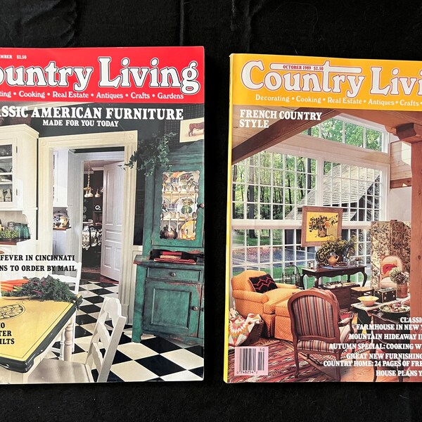 Country Living Magazine - Etsy