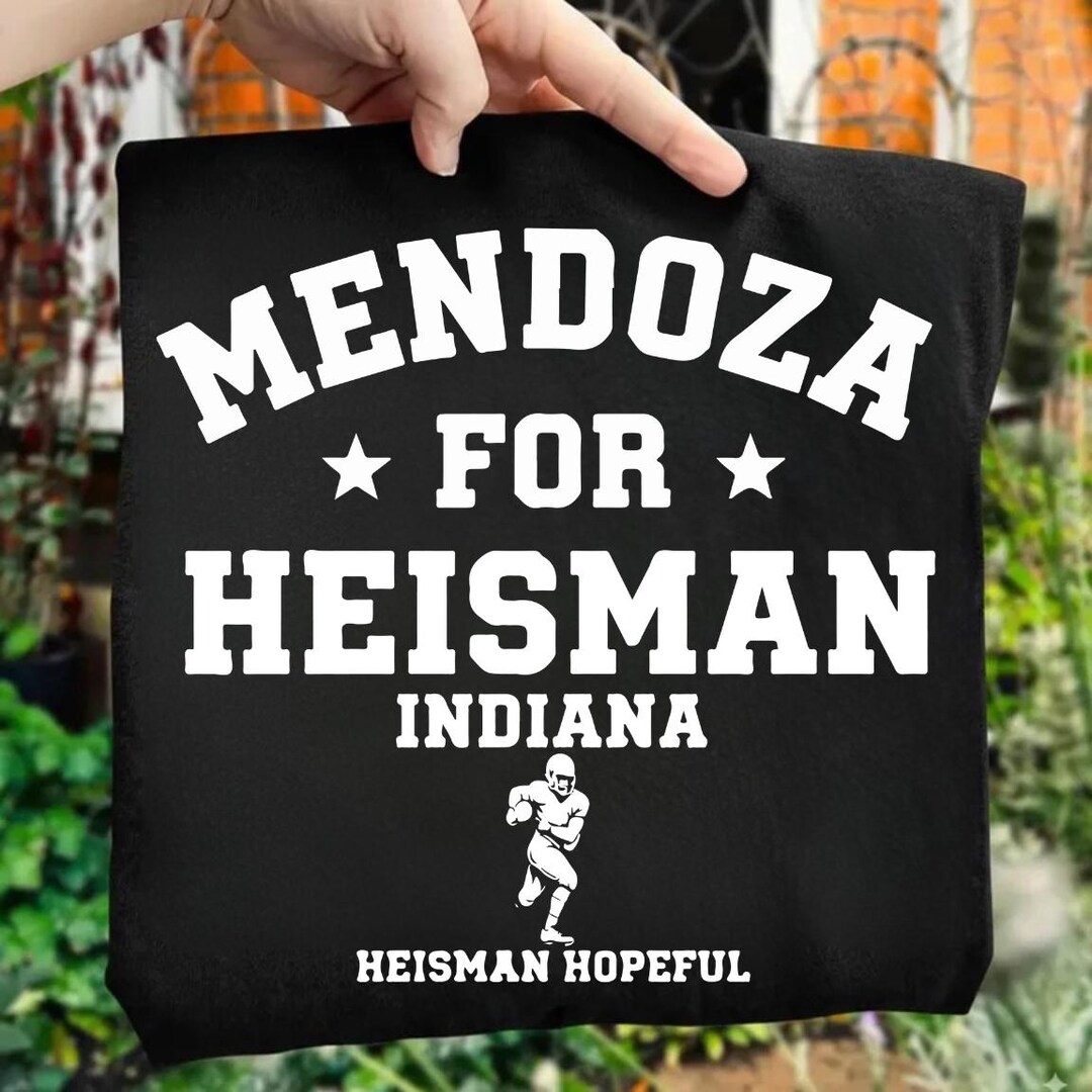 Fernando Mendoza HE15MAN SVG, Indiana Football Heisman Png, Hoosier ...