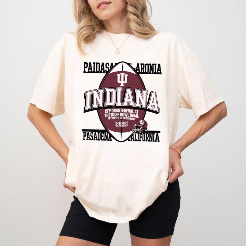 Indiana Rose Bowl 2026 Digital PNG SVG, Hoosiers Victory Shirt Design ...