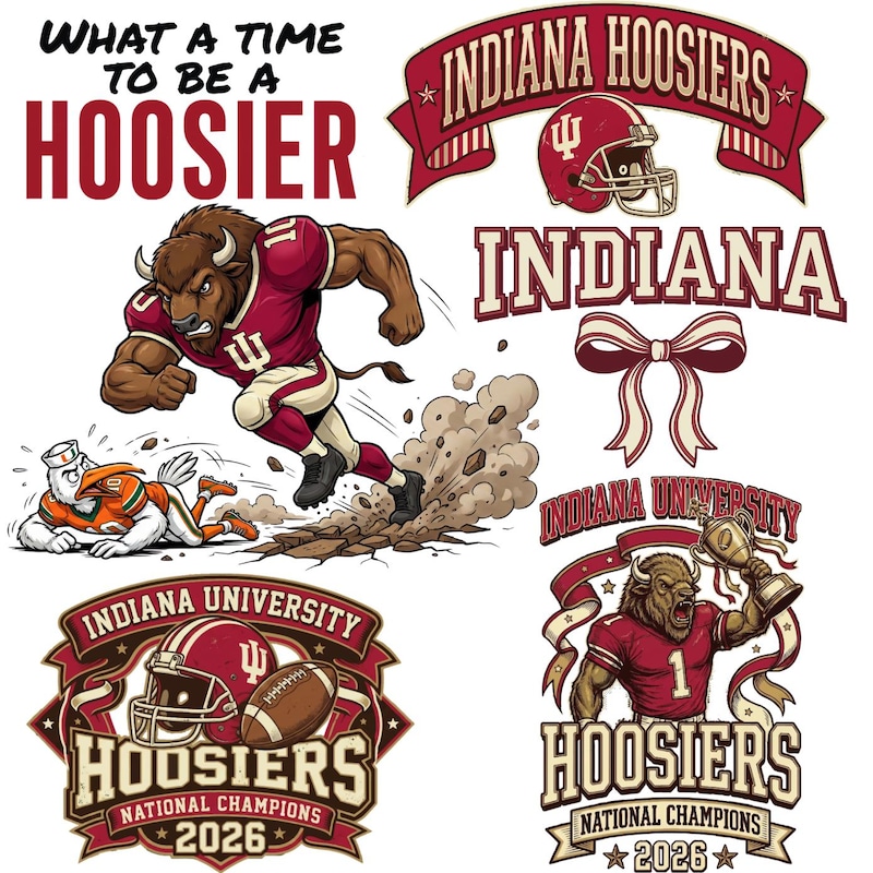 Hoosiers Miami - Etsy UK