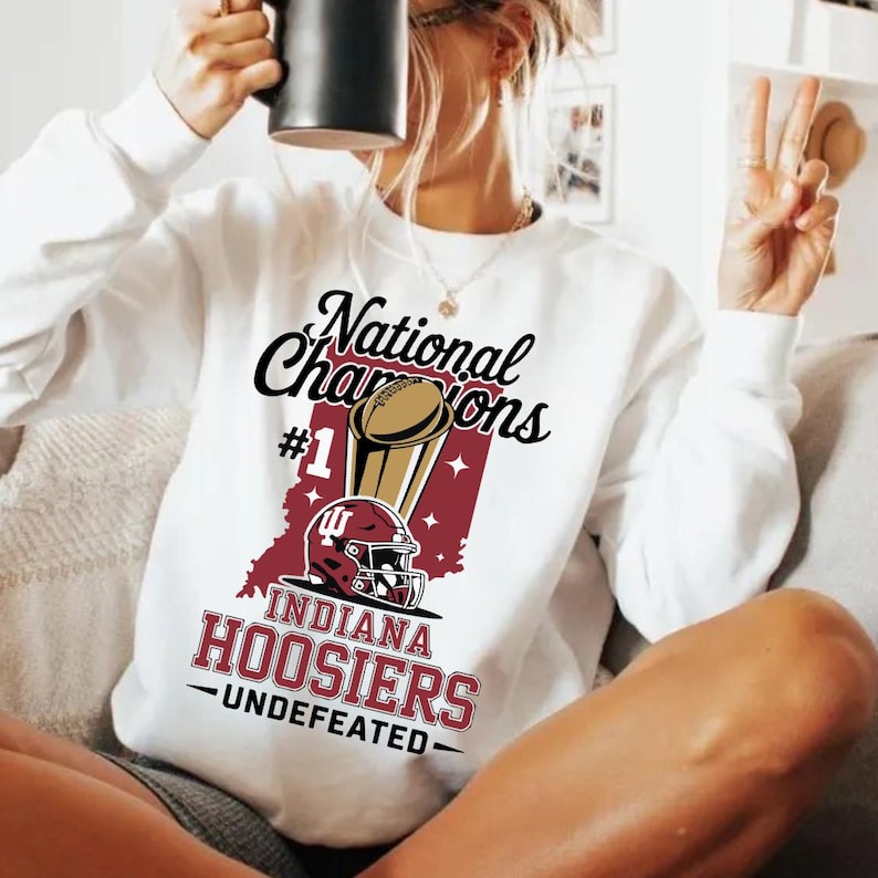 Indiana Hoosiers Football Champions 2026 PNG, Hoosiers Victory Shirt ...