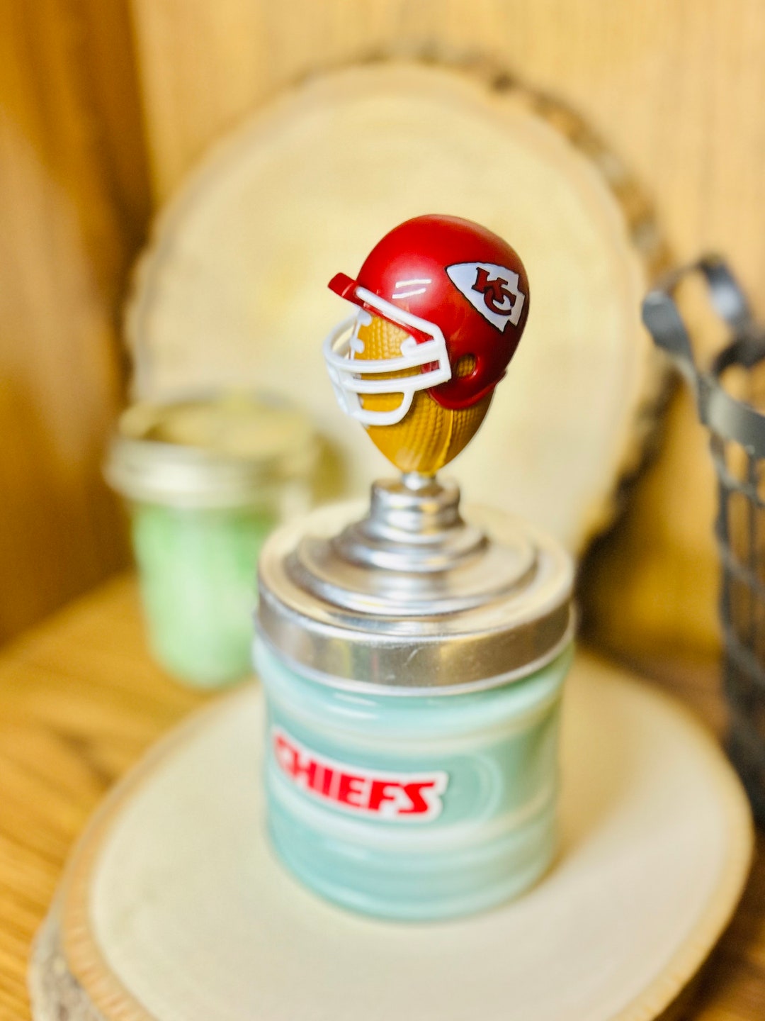 Kansas City Chiefs Candle - Etsy