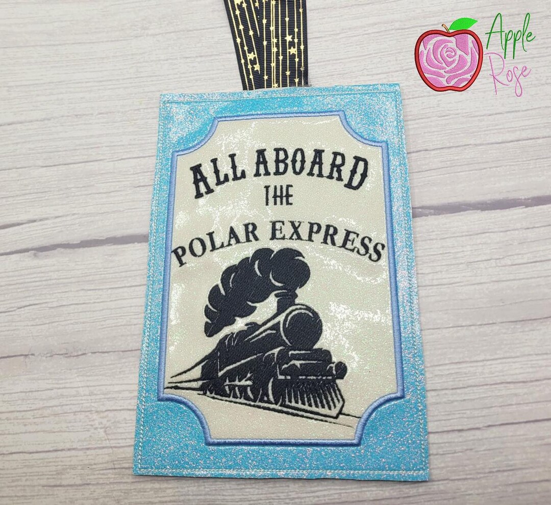 All Aboard the Polar Express Hanging Sign Wall Decor Gift - Etsy