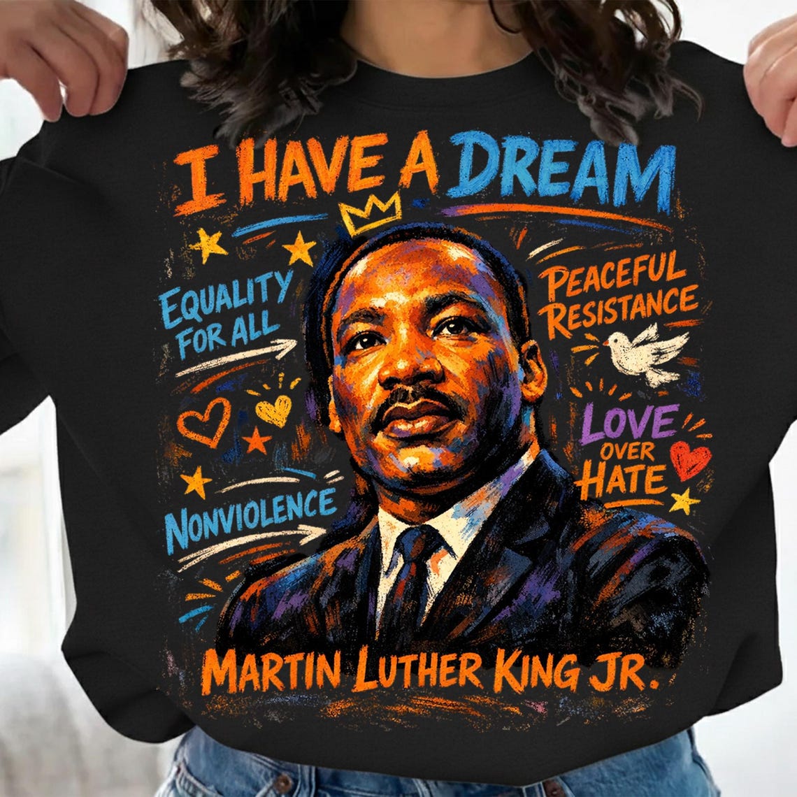 Martin Luther King PNG | Civil Rights Design (digital Download) - Etsy