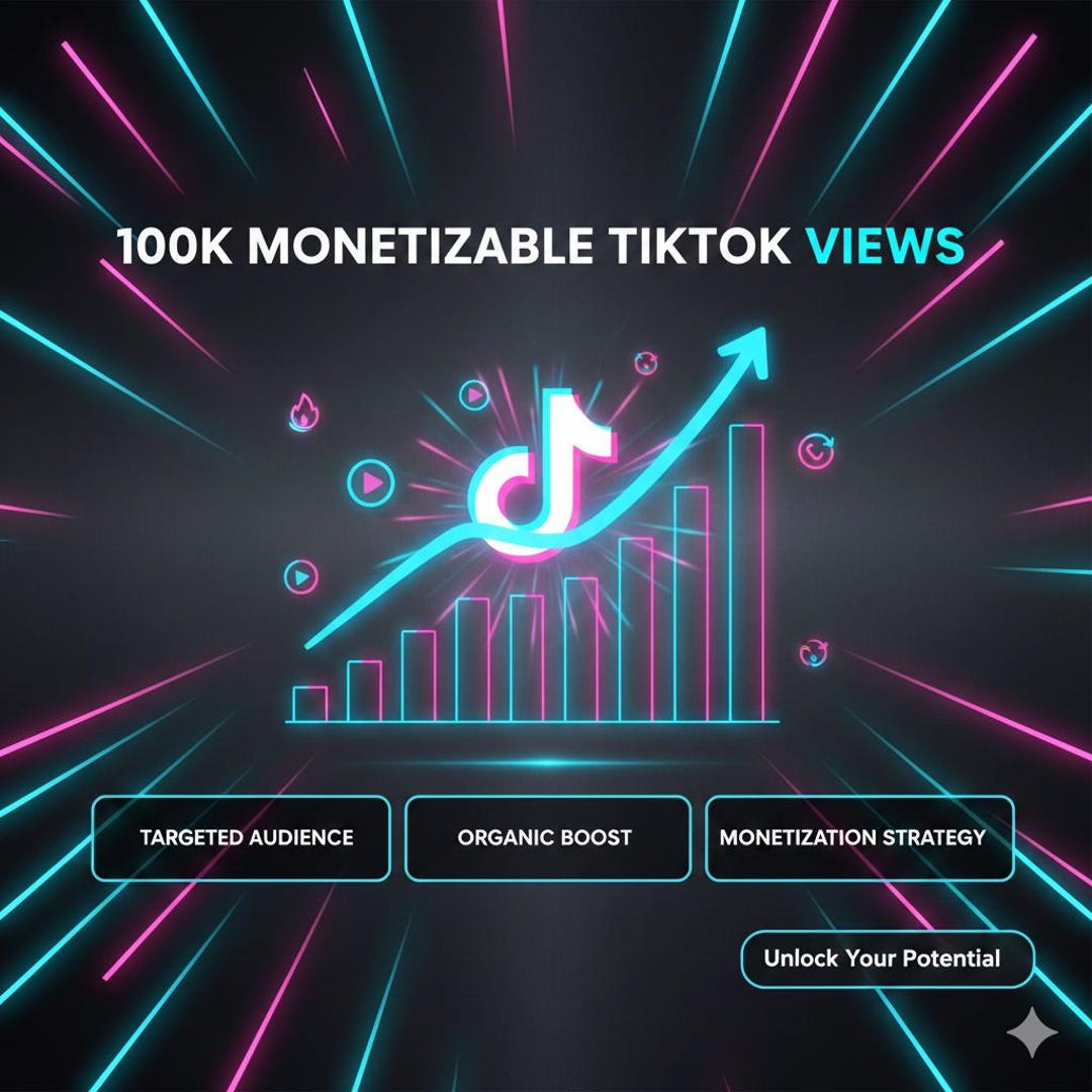100K Tiktok Views: Monetization Guide, Grow Audience - Etsy