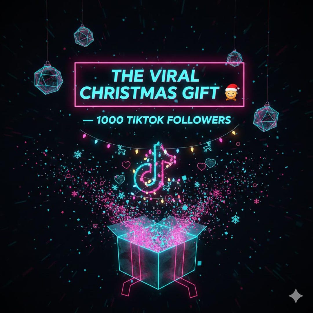 Tiktok Followers Gift | 1000 Real Followers, Boost Visibility - Etsy ...