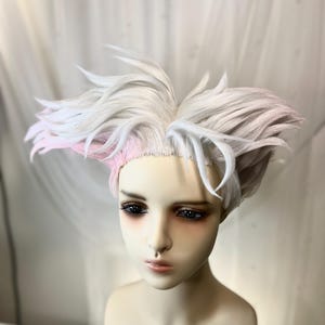 Angel Dust Hazbin Hotel Inspired Wig - Etsy
