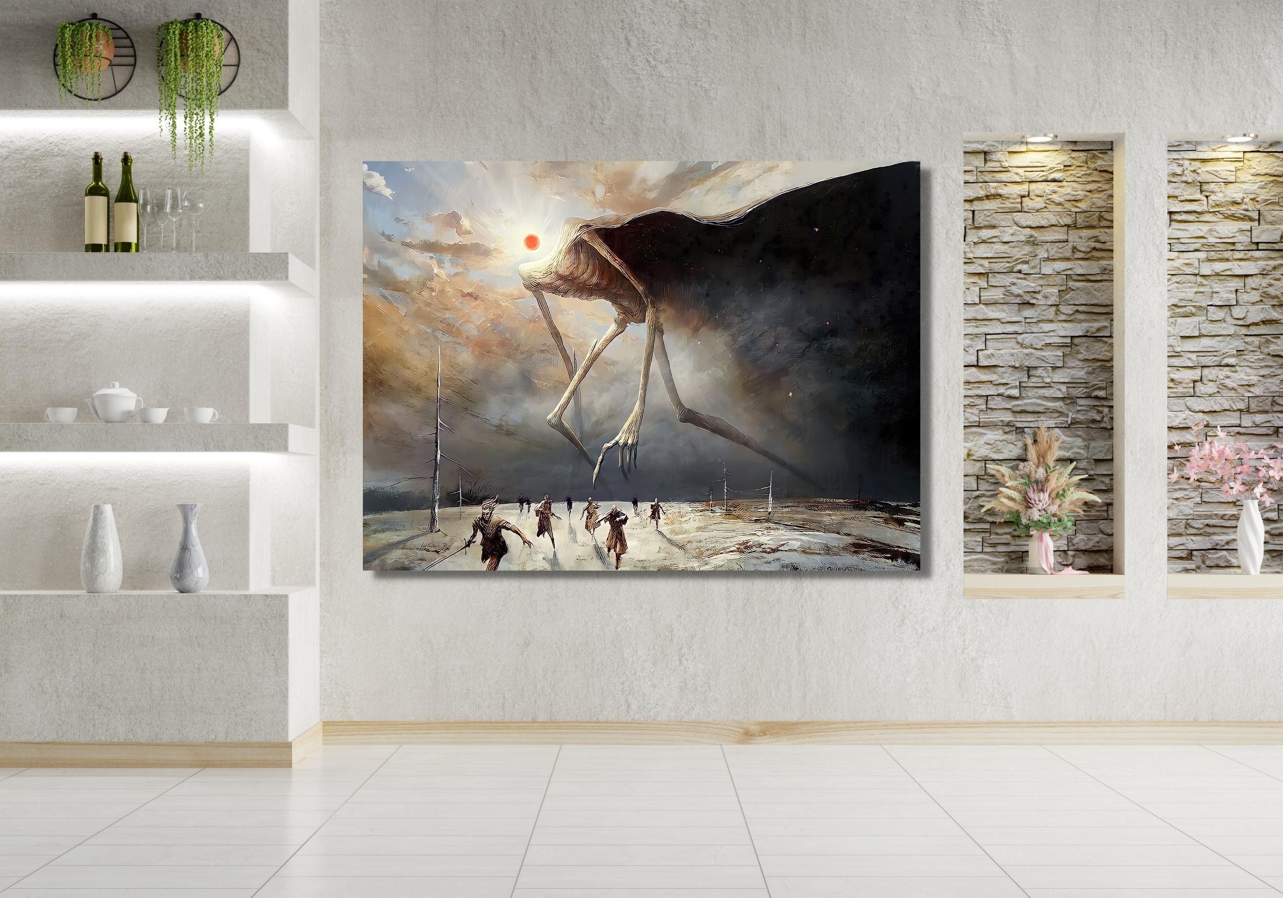Vladimir Kush Surrealist Artist Canvas Wall Art, Art Print,poster ...