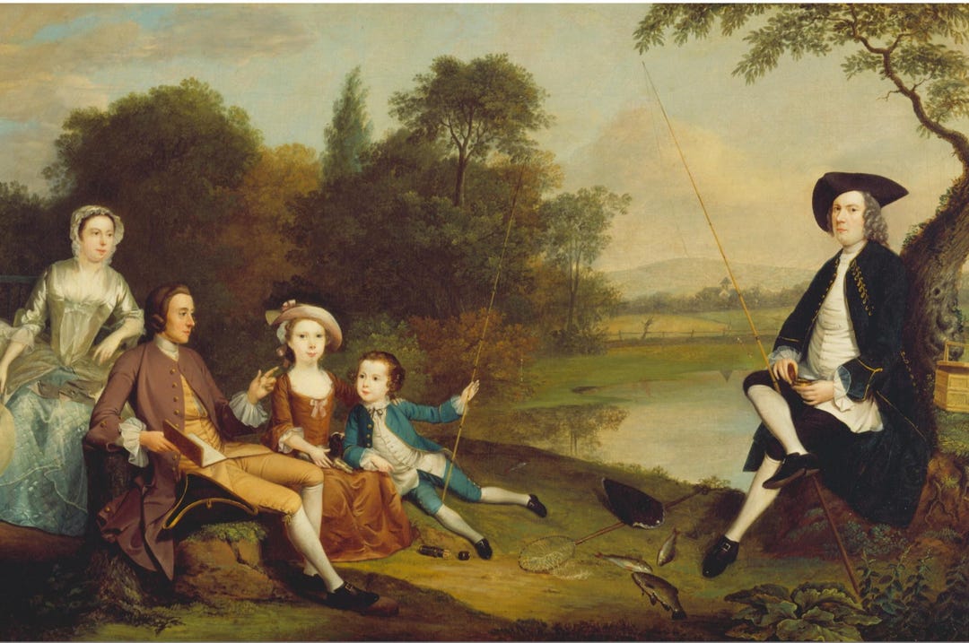 Arthur Devis Wall Art – Portrait of the Swaine Family, 18th Century ...