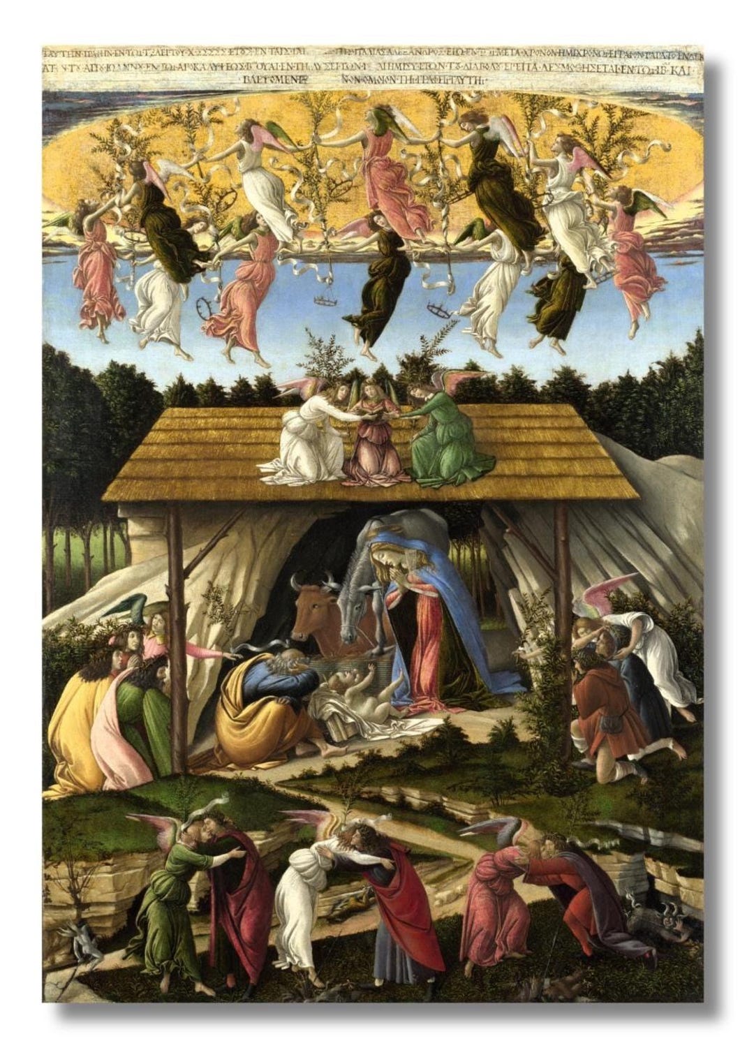 Sandro Botticelli – the Mystic Nativity Canvas Print - Etsy