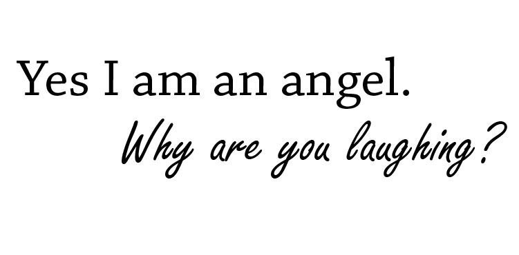 Cricut SVG File- Yes I Am an Angel. - Etsy