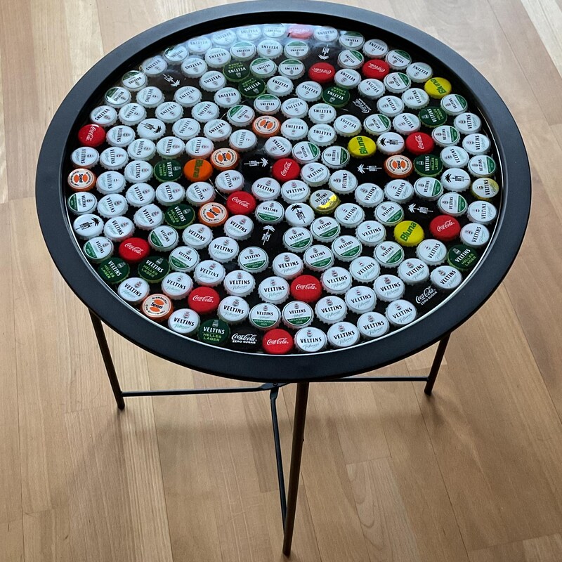 Bottle Cap Table - Etsy