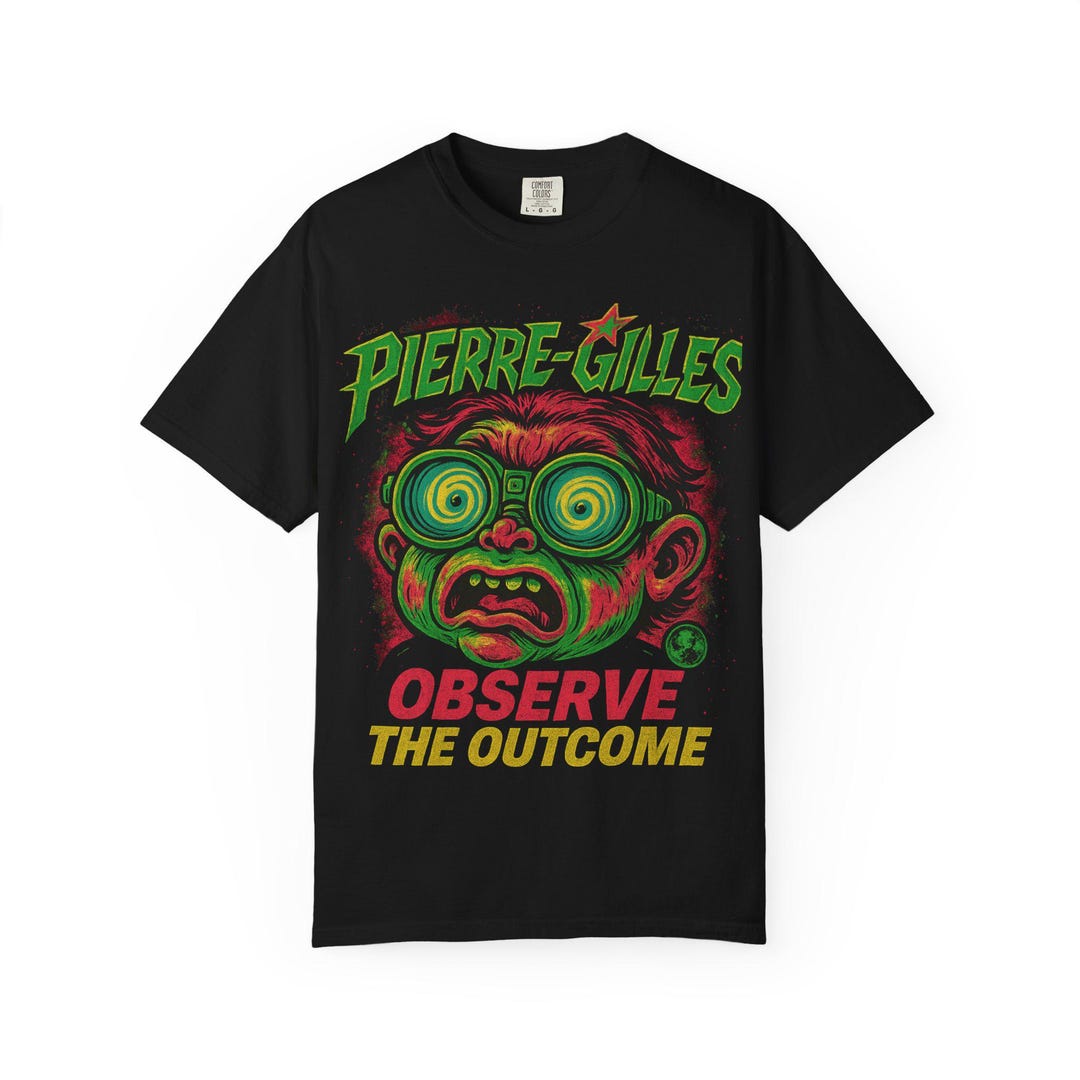 Y2K Horror Streetwear Graphic T Shirt Pierre Gilles Observe the Outcome ...
