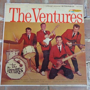 Vintage Vinyl Record Album the Ventures 1963 Music Dolton 1960's - Etsy