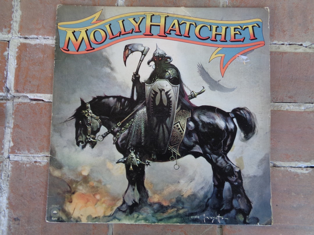 Vintage Molly Hatchet Vinyl 1978 Music Album JE 35347 Classic Rock ...