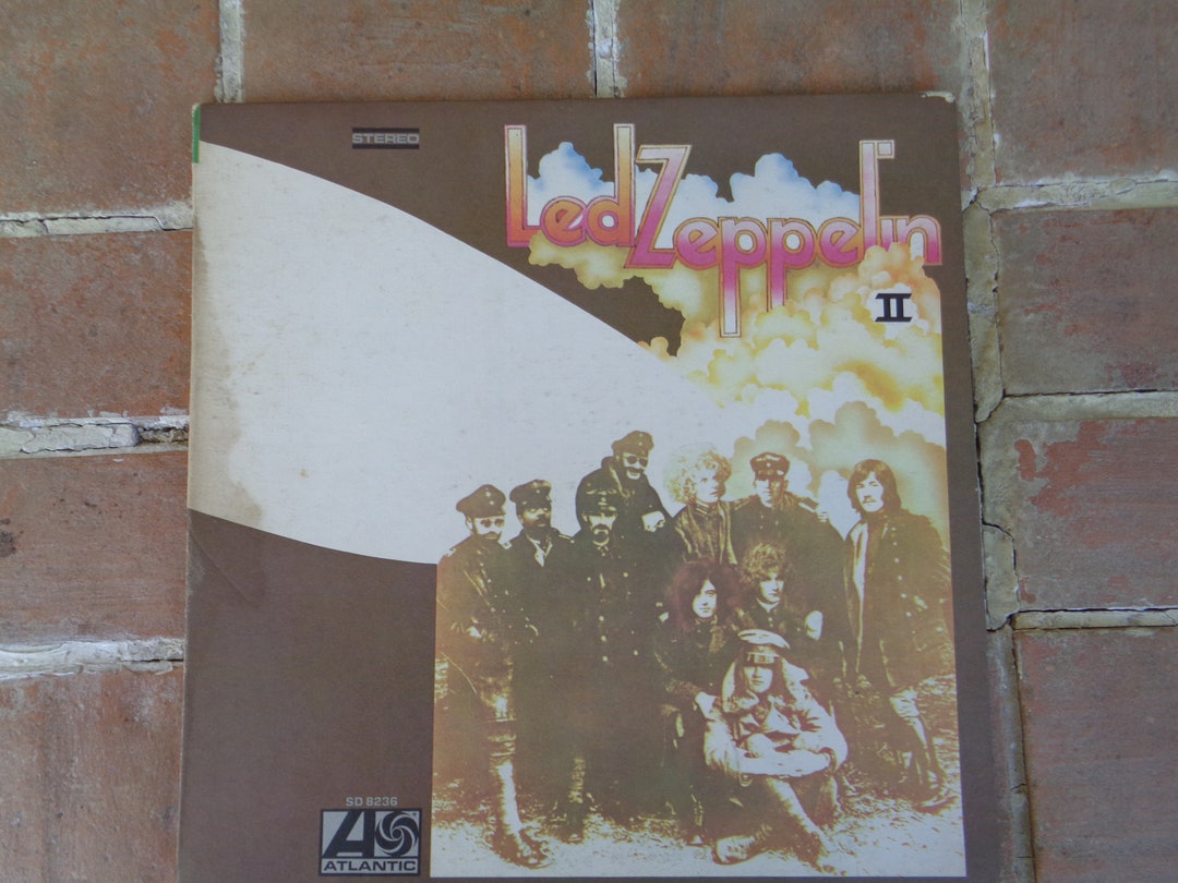 Vintage Led Zeppelin II Vinyl Record SD 8236 Album Music 1969 Classic ...