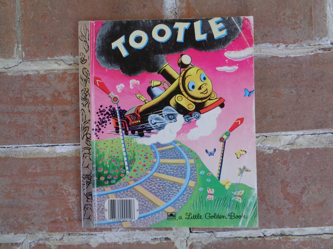 Vintage Little Golden Book Children's Tootle Copyright 1945 Crampton ...