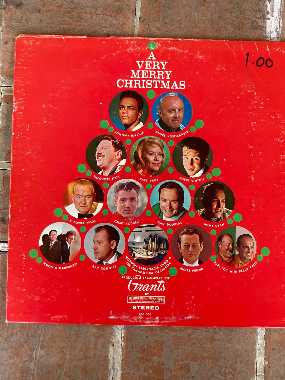 Vintage Vinyl Record Album A Very Merry Christmas 1967 Holiday Music ...