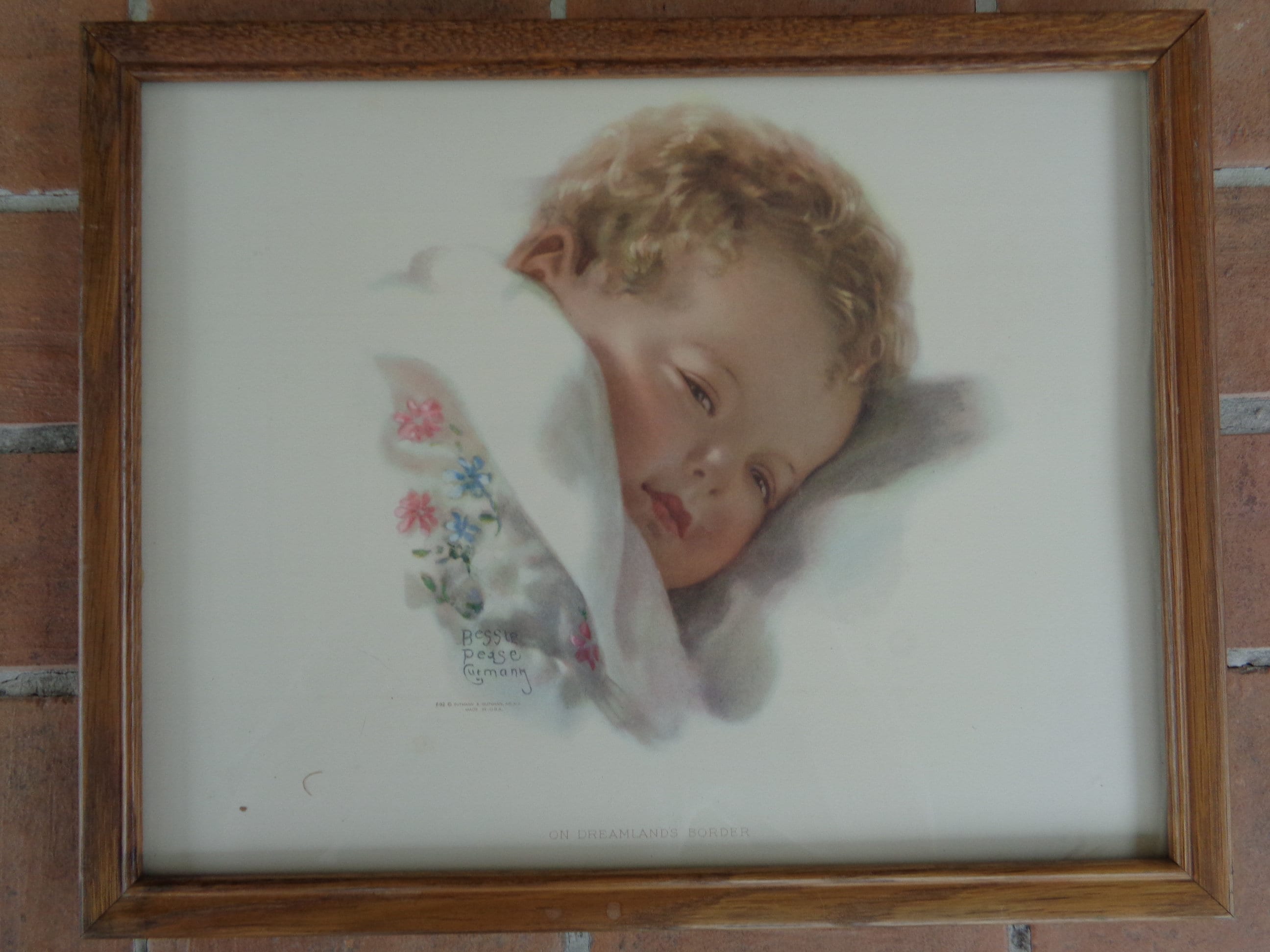 Vintage Bessie Pease Gutmann Print 1912 on Dreamland's Border 692 ...