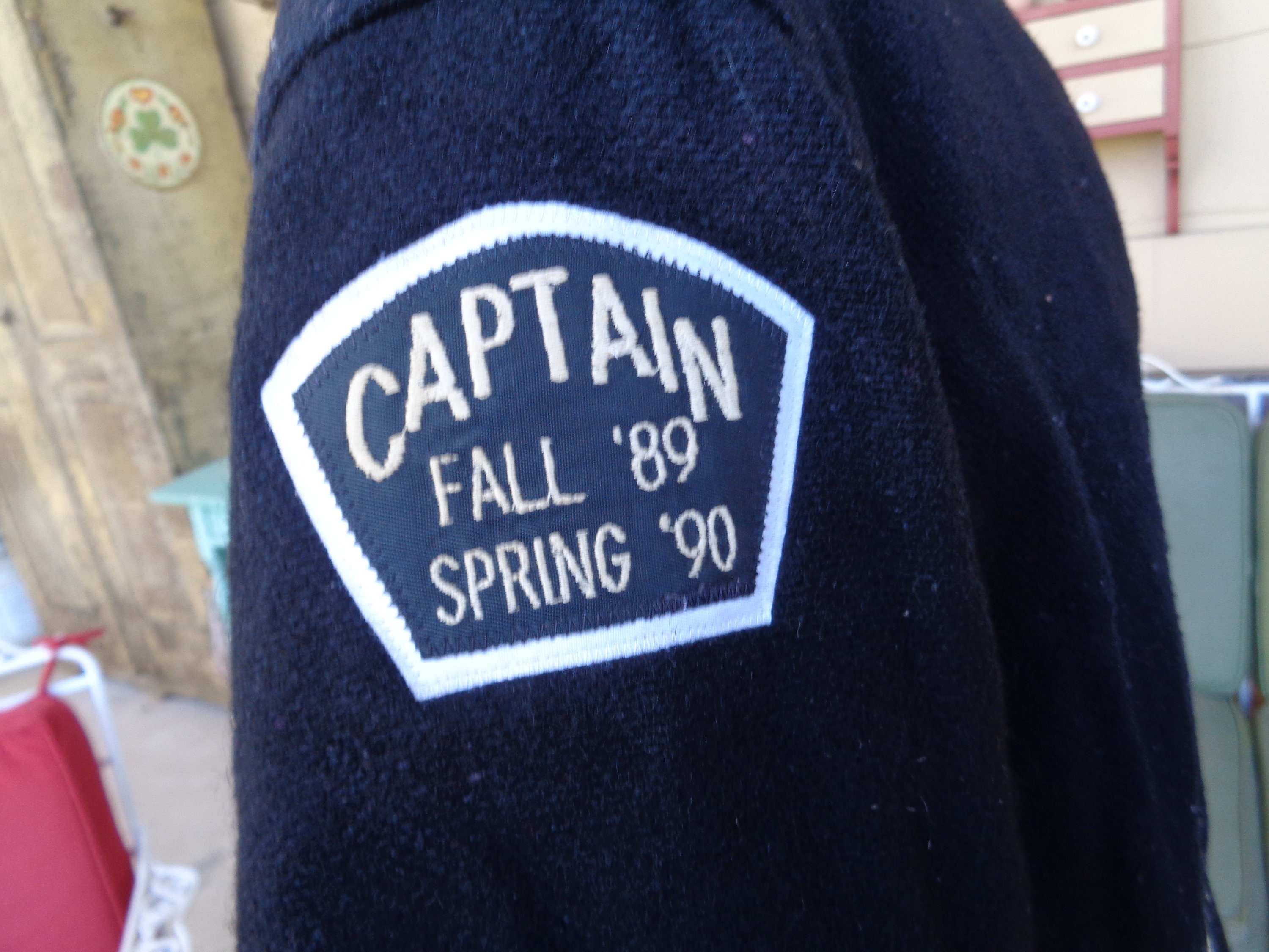 Vintage Varsity Letterman Jacket POW MIA Captain Reading Pa Holloway XL ...