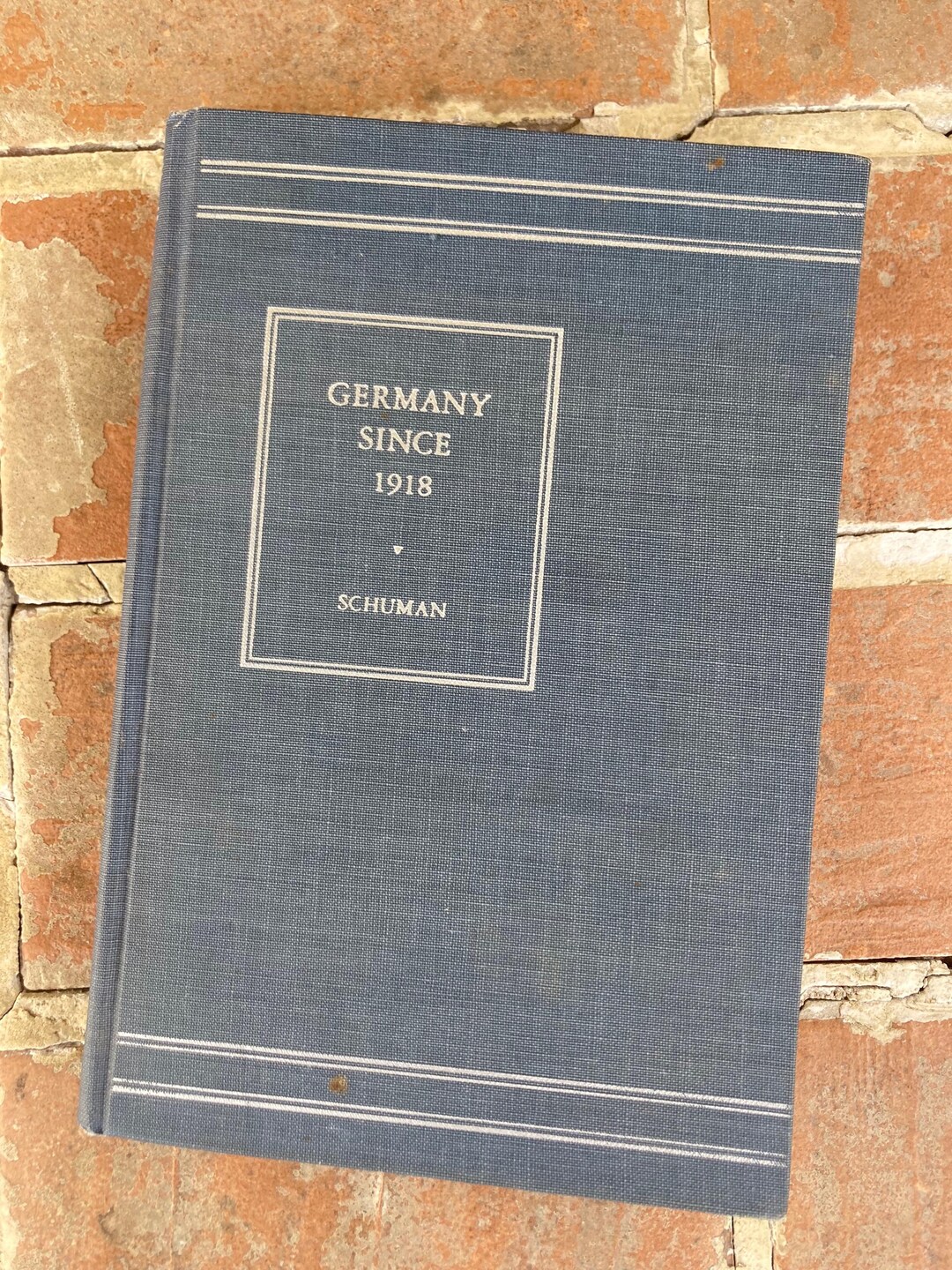 Vintage Book Germany Since 1918 Schuman Berkshire Studies European ...