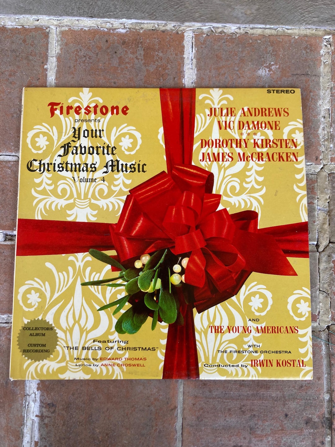 Vintage Firestone Vinyl Record Album Your Favorite Christmas Volume 4 ...