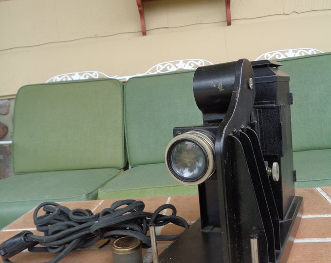 Vintage Art Deco Delineascope Projector Movie Film Model M Steampunk ...