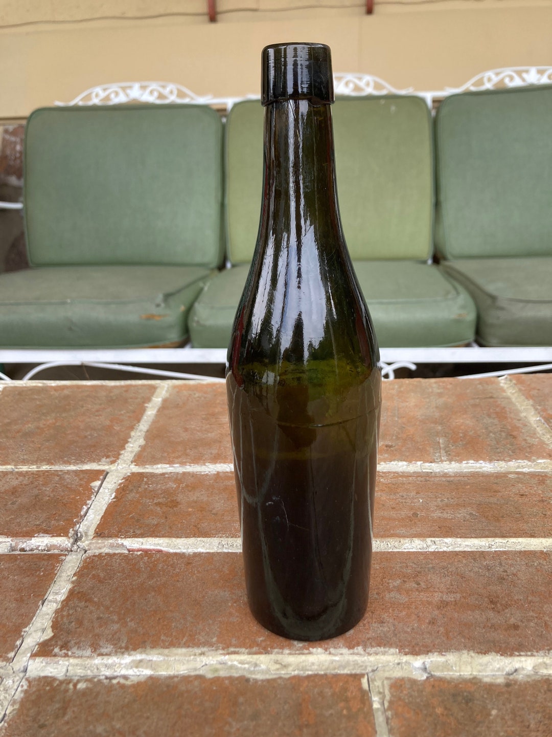Antique Bottle 3 Pm Side Seam 1840-70's Collectible Glassware Glass ...