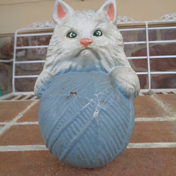 Cast Iron Cat Vintage - Etsy