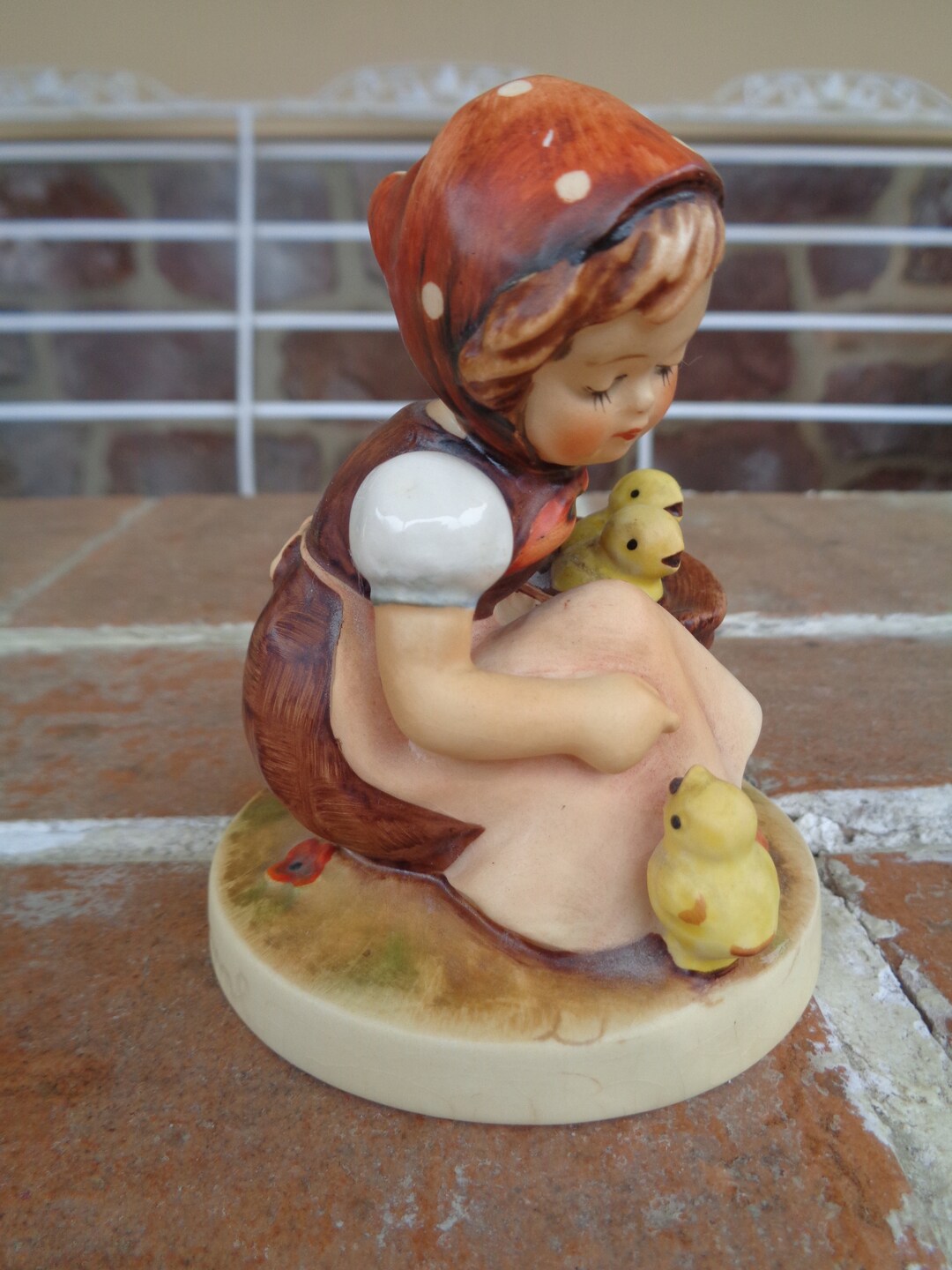 Vintage Hummel Figurine Chick Girl TMK-5 1970's Germany Goebel Collectible Chickens - Etsy