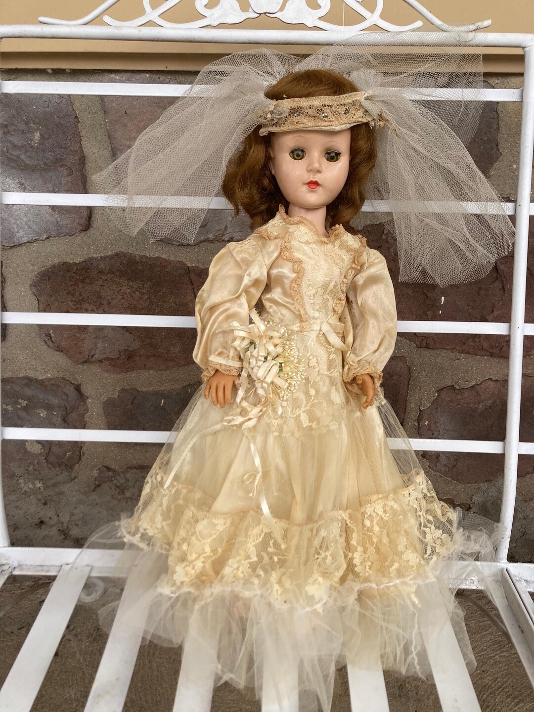 Vintage Sweet Sue American Character Doll 20" Wedding Bridal Toys 1950 ...