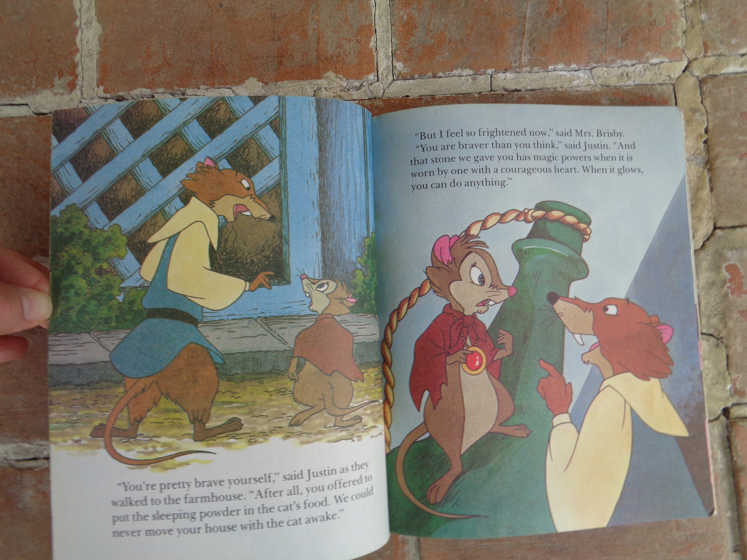 Vintage Little Golden Book Mrs Brisby and the Magic Stone Children's ...
