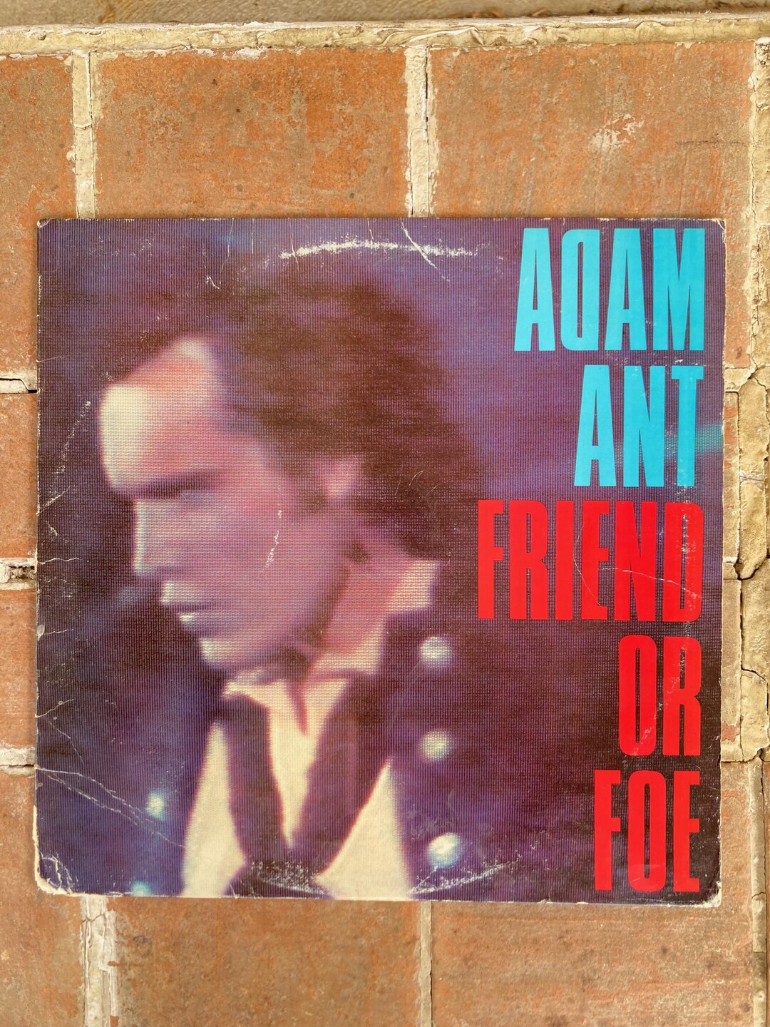 Vintage Vinyl Record Adam Ant Friend or Foe 1980's Epic Album 1982 ...