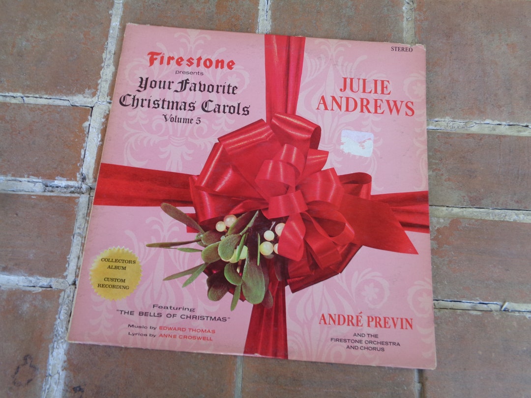 Vintage Vinyl Record Firestone Christmas Carols Volume 5 Favorite ...