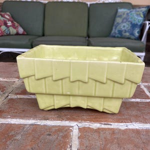 Vintage Cookson Planter Yellow CP 2807 USA Retro Pottery Plants Garden ...