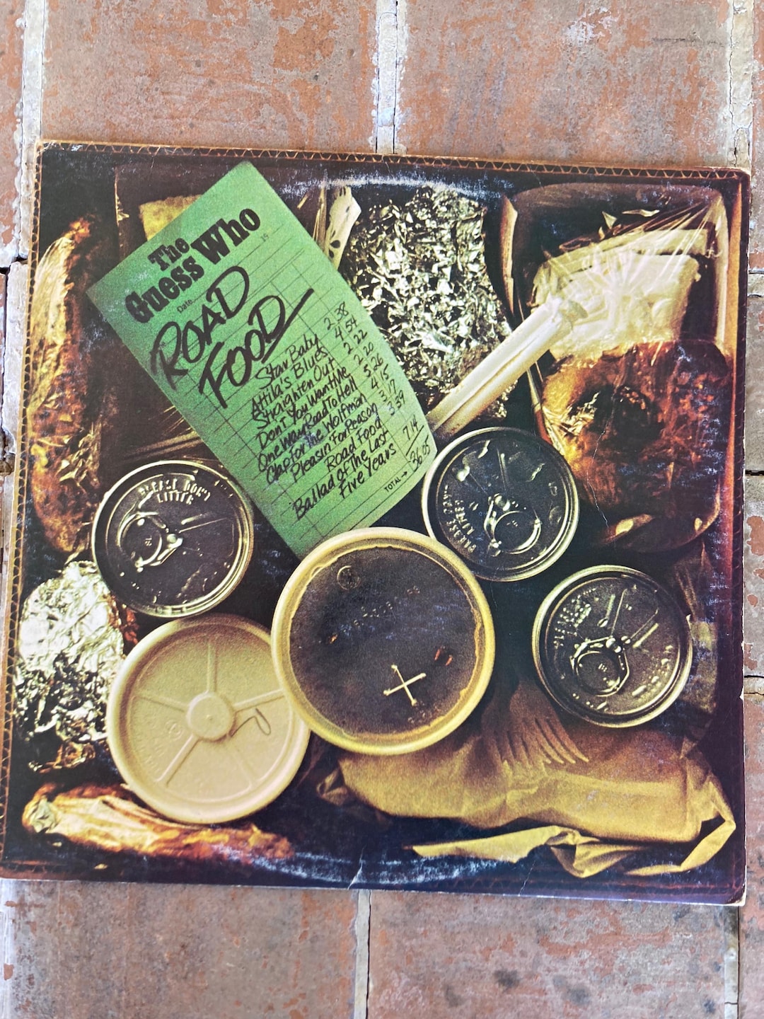 Vintage Vinyl Record the Guess Who Road Food 1970's Music Album 1974 ...