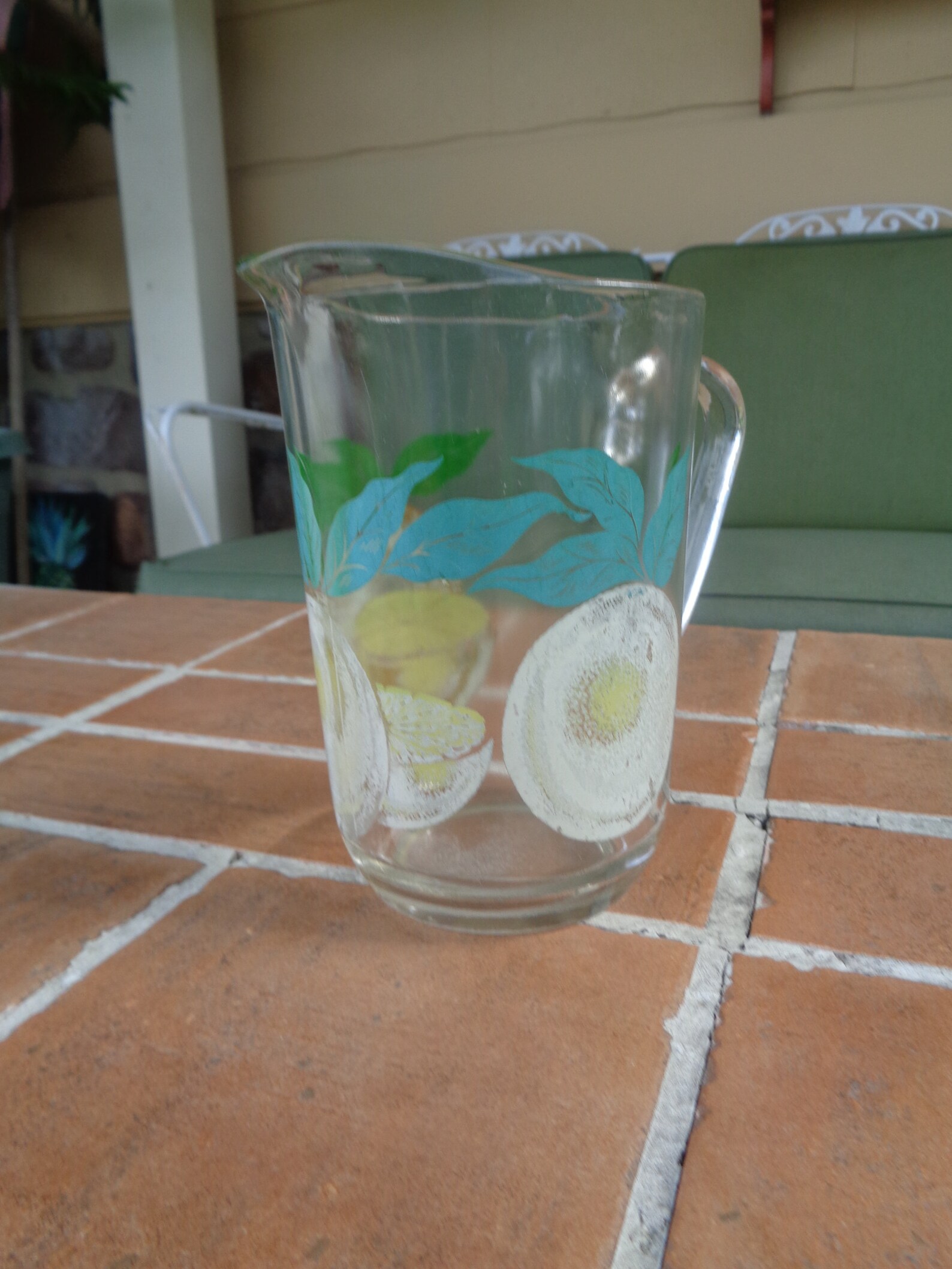 Vintage Pitcher Lemons Lemonade Swanky Swig Peanut Butter | Etsy