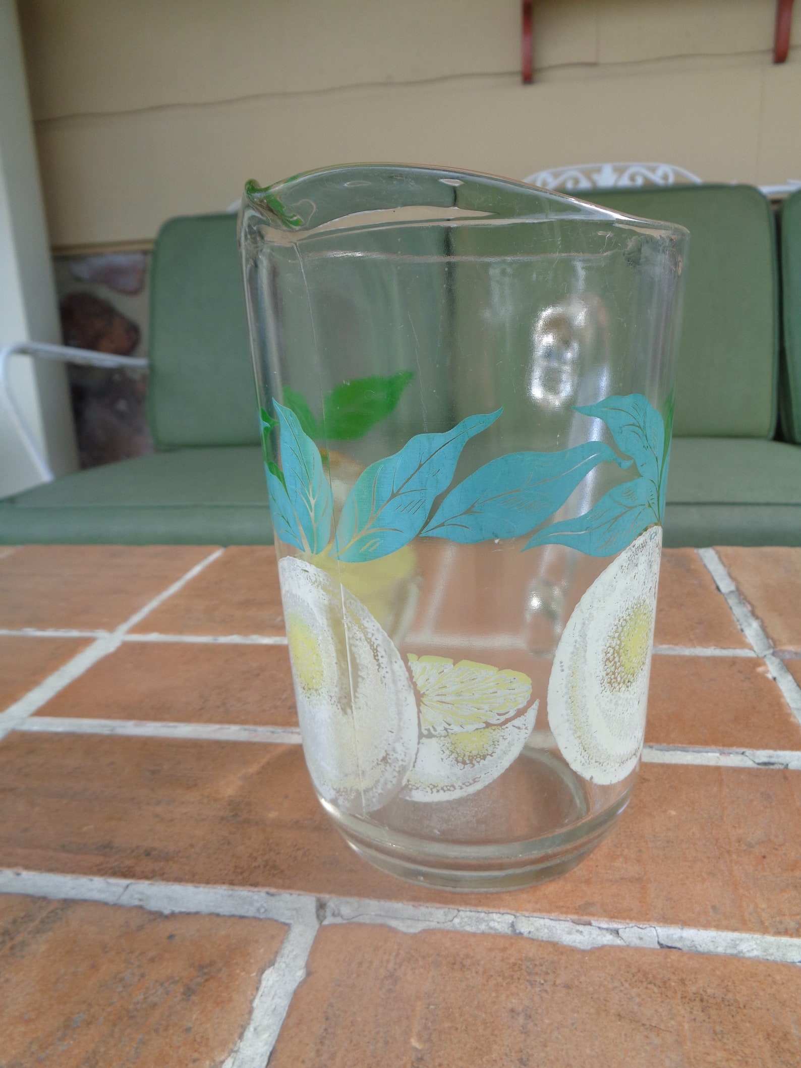 Vintage Pitcher Lemons Lemonade Swanky Swig Peanut Butter | Etsy