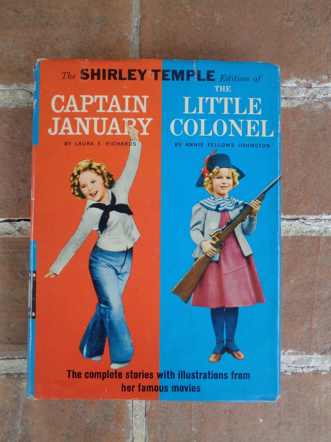 Vintage Book Shirley Temple Classic Novels Captain January Little ...