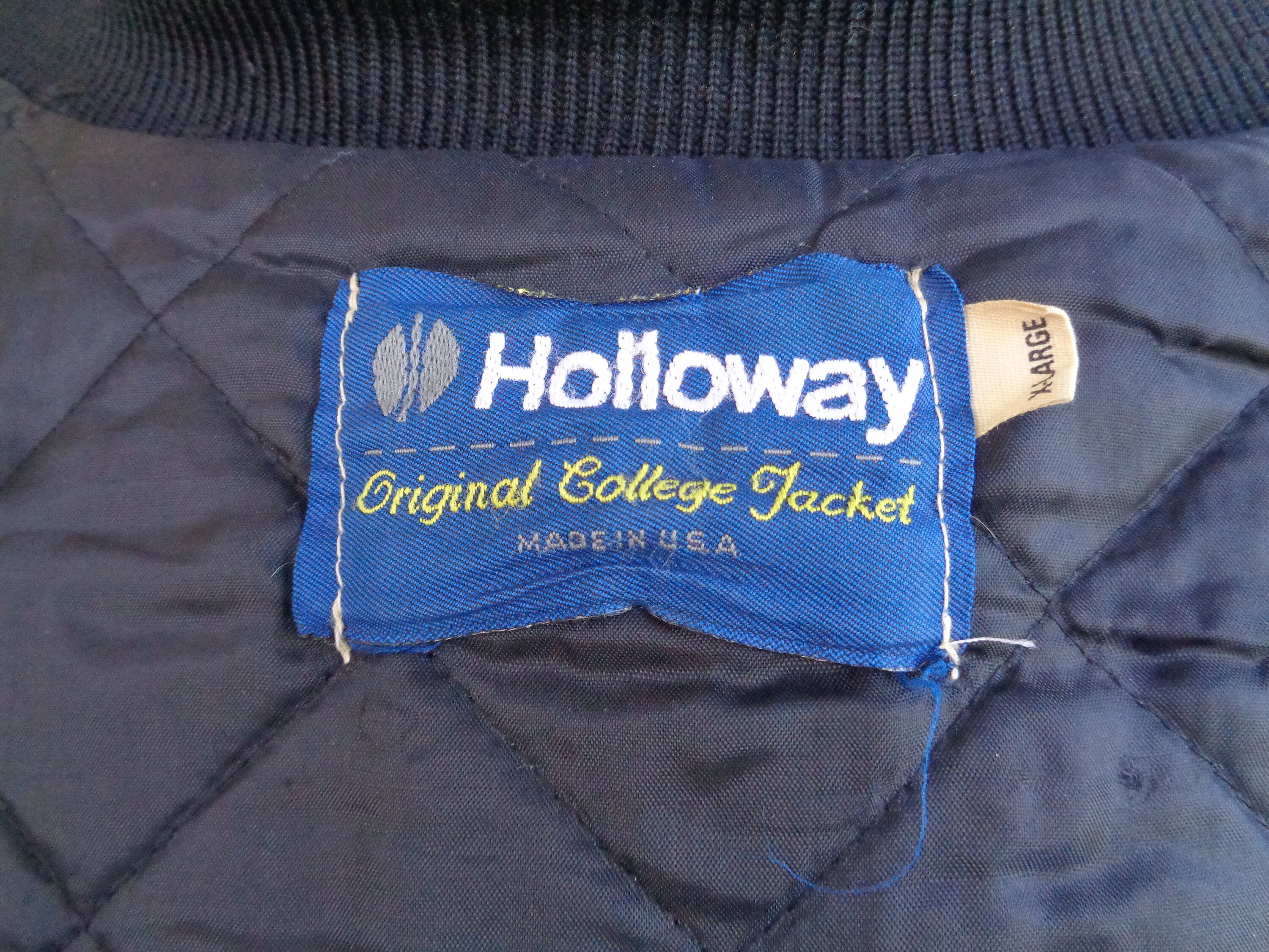 Vintage Varsity Letterman Jacket POW MIA Captain Reading Pa Holloway XL ...