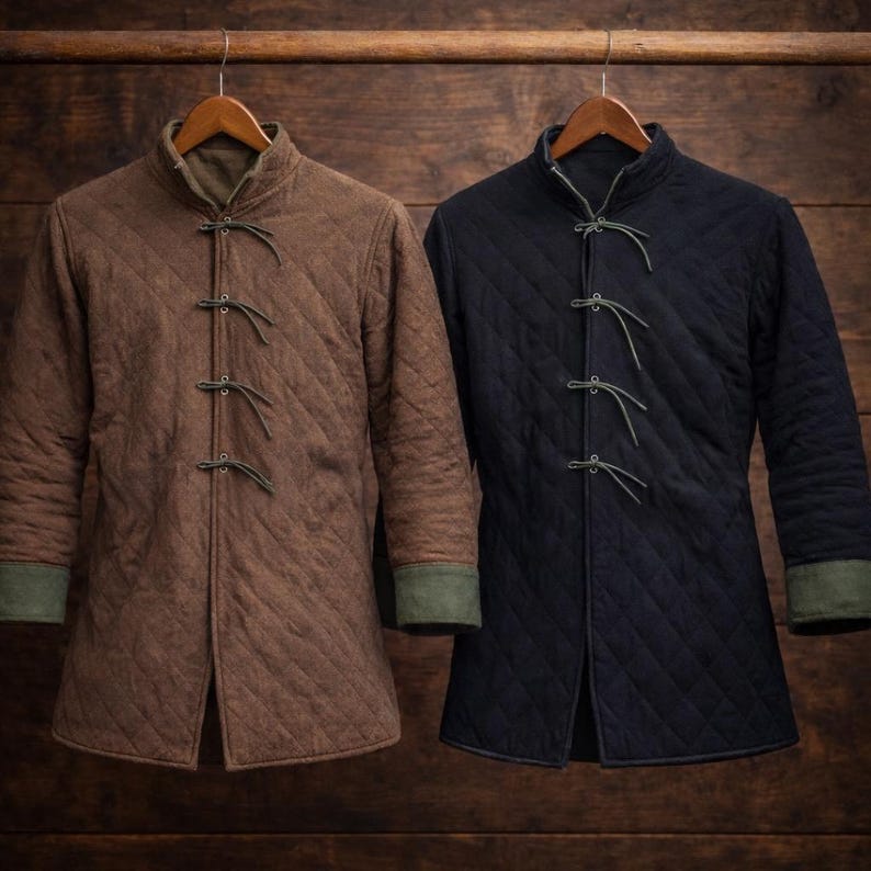 Medieval Viking Padded Tunic – Quilted Gambeson Armor for LARP ...