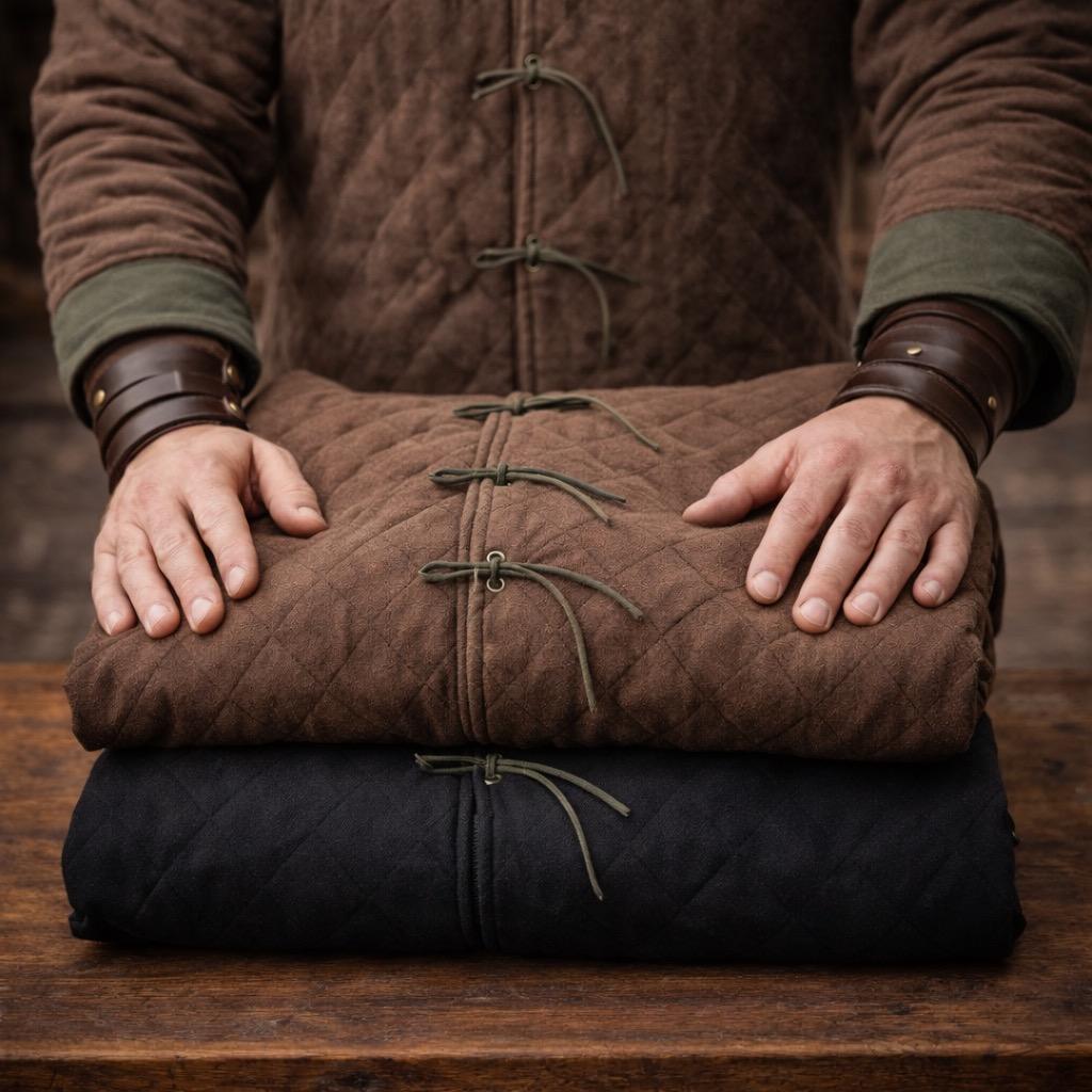 Medieval Viking Padded Tunic – Quilted Gambeson Armor for LARP ...