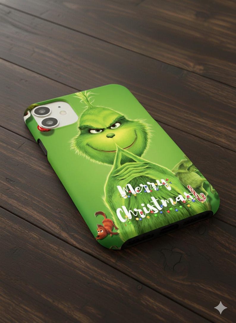 Grinch Merry Christmas Digital PDF Print - Instant Download for ...
