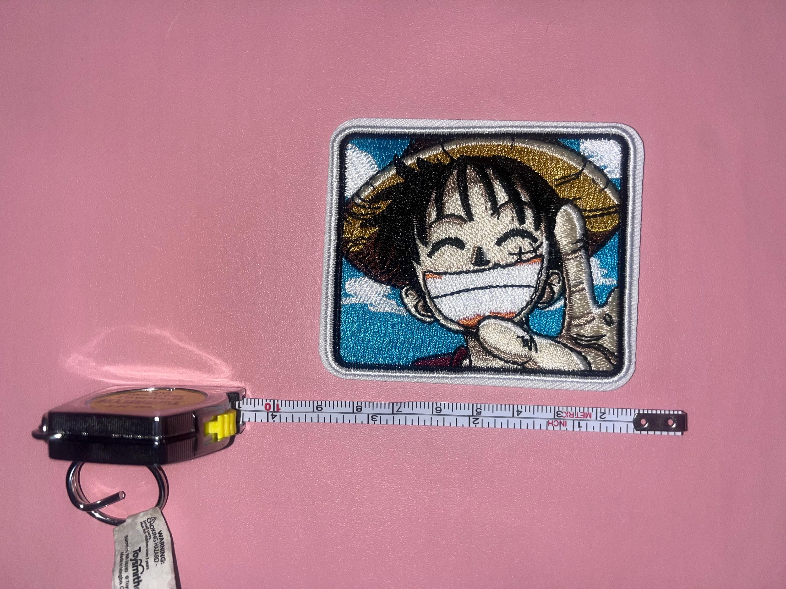 One Piece Anime Iron-on Patch | Anime Embroidery Appliqué - Etsy