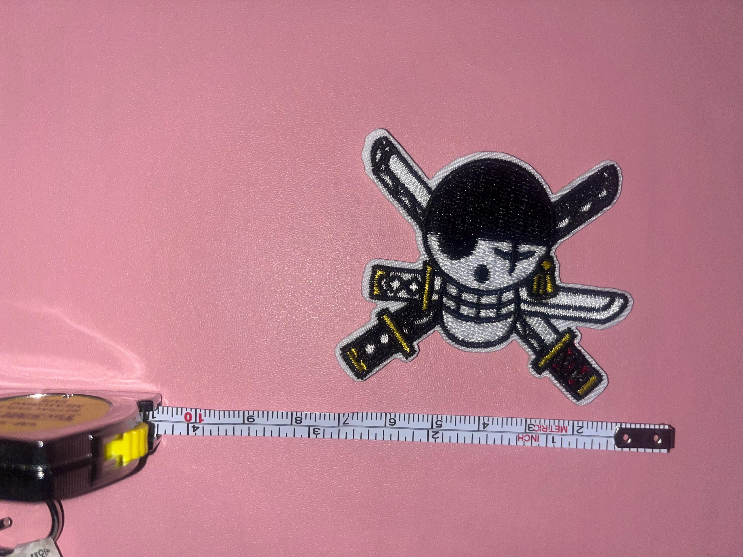 One Piece Anime Iron-on Patch | Anime Embroidery Appliqué - Etsy